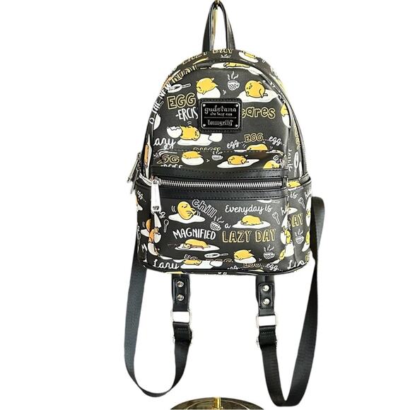 Gudetama | Bags | Rare Sanrio Gudetama X Loungefly Mini Backpack In ...
